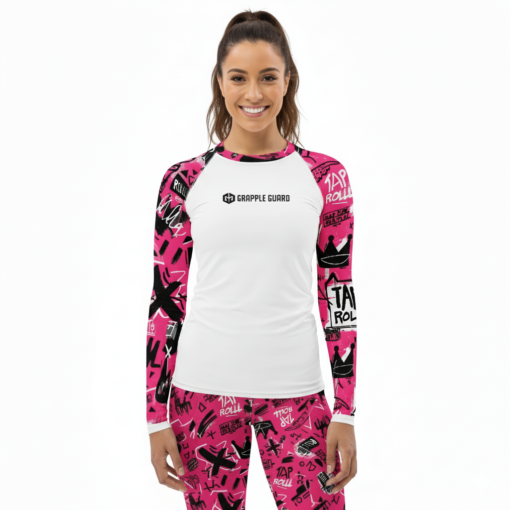 Pink Riot | BJJ | Rash Guard– Grapple Guard
