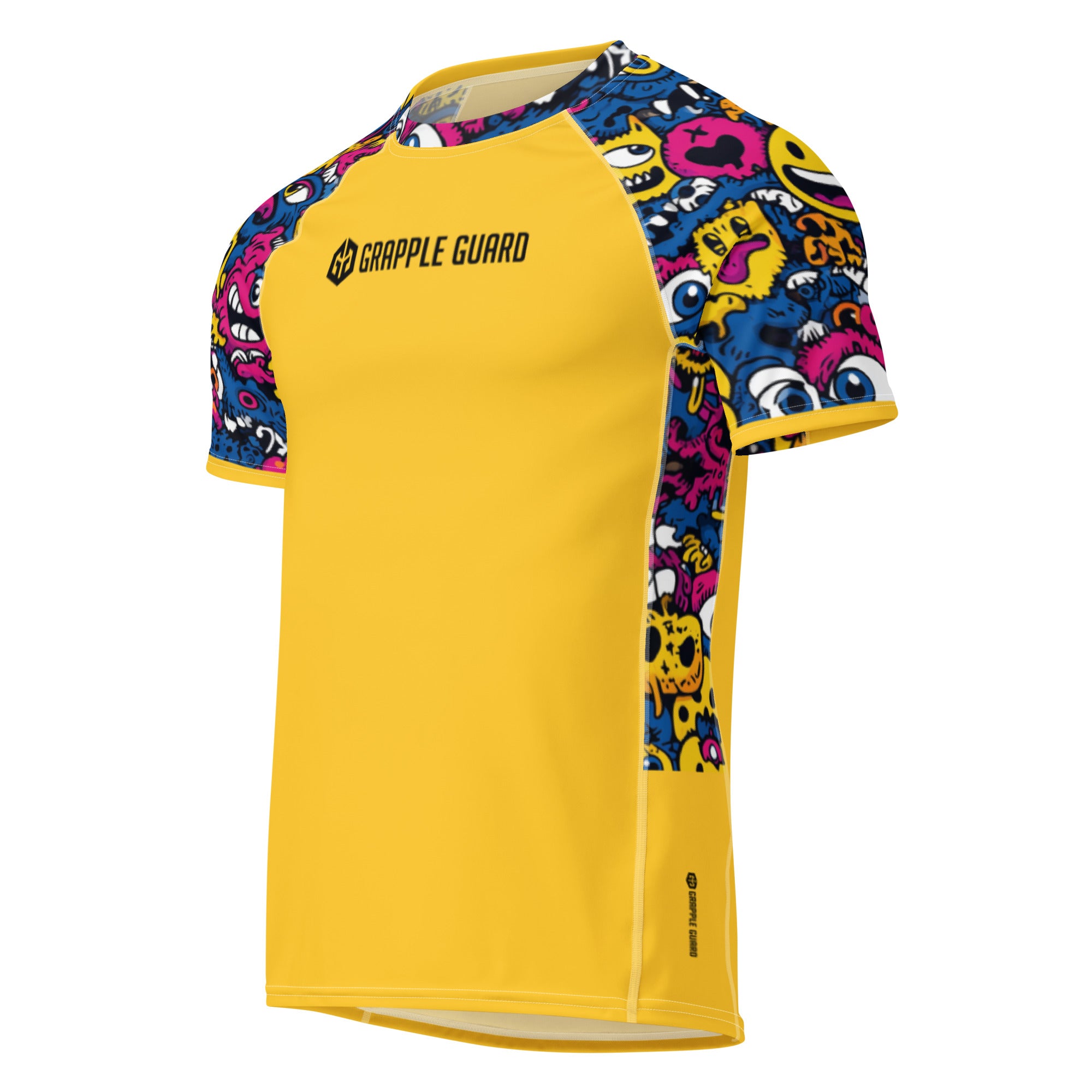 YELLOW MAYHEM | BJJ | Rash Guard– Grapple Guard