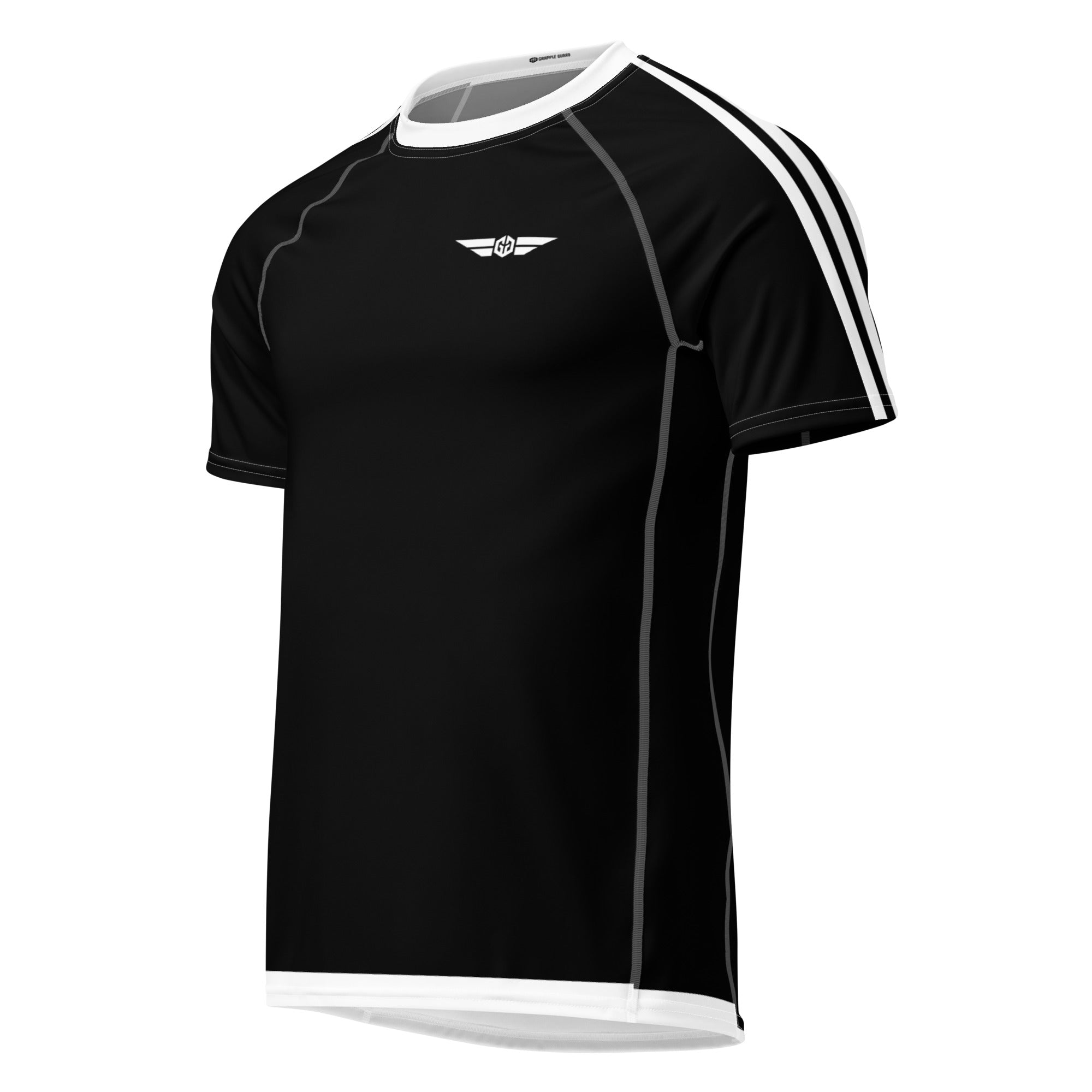 Straight-line Classic | Mens Rash Guard– Grapple Guard