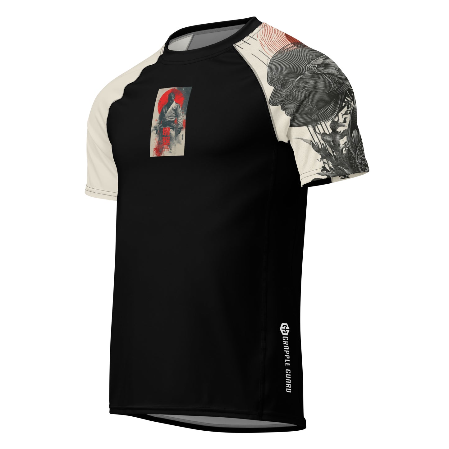 BAD ASSASSIN BLACK | BJJ | Rash Guard– Grapple Guard